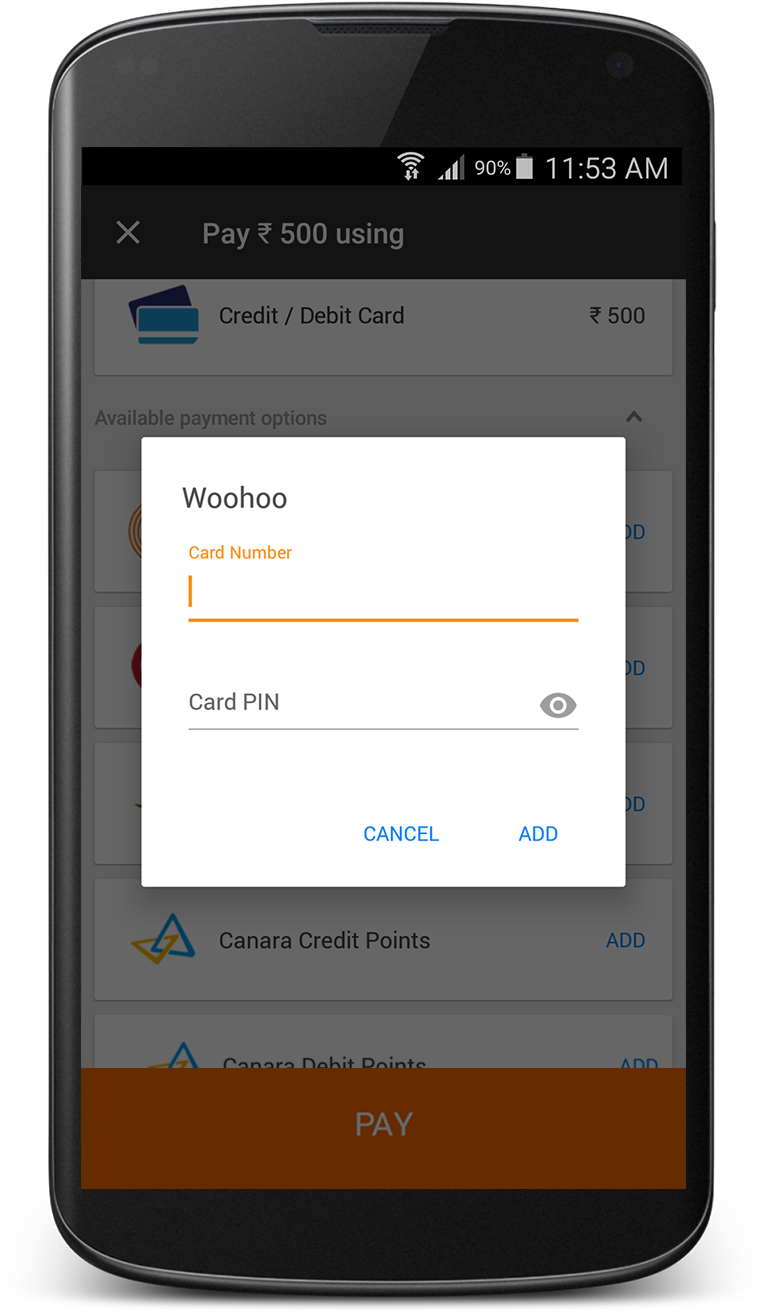 How to Redeem Woohoo Gift Card on Woohoo App